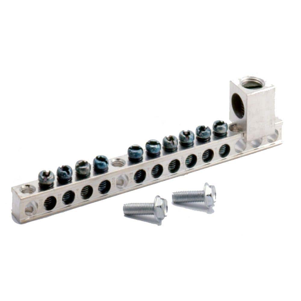 Eaton 10 Terminal Ground Bar Kit GBK1020CS - The Home Depot