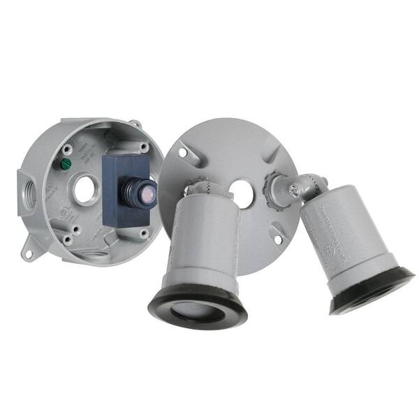 BELL 4 in. Round Weatherproof Photocell Par Lampholder Kit LTP233S ...