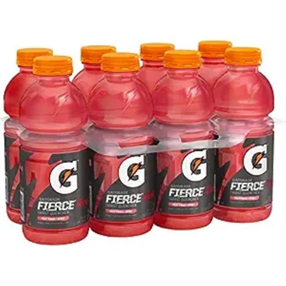 PEPSICO Gatorade Fruit Punch 20 oz. (8-Pack) 130564 - The Home Depot