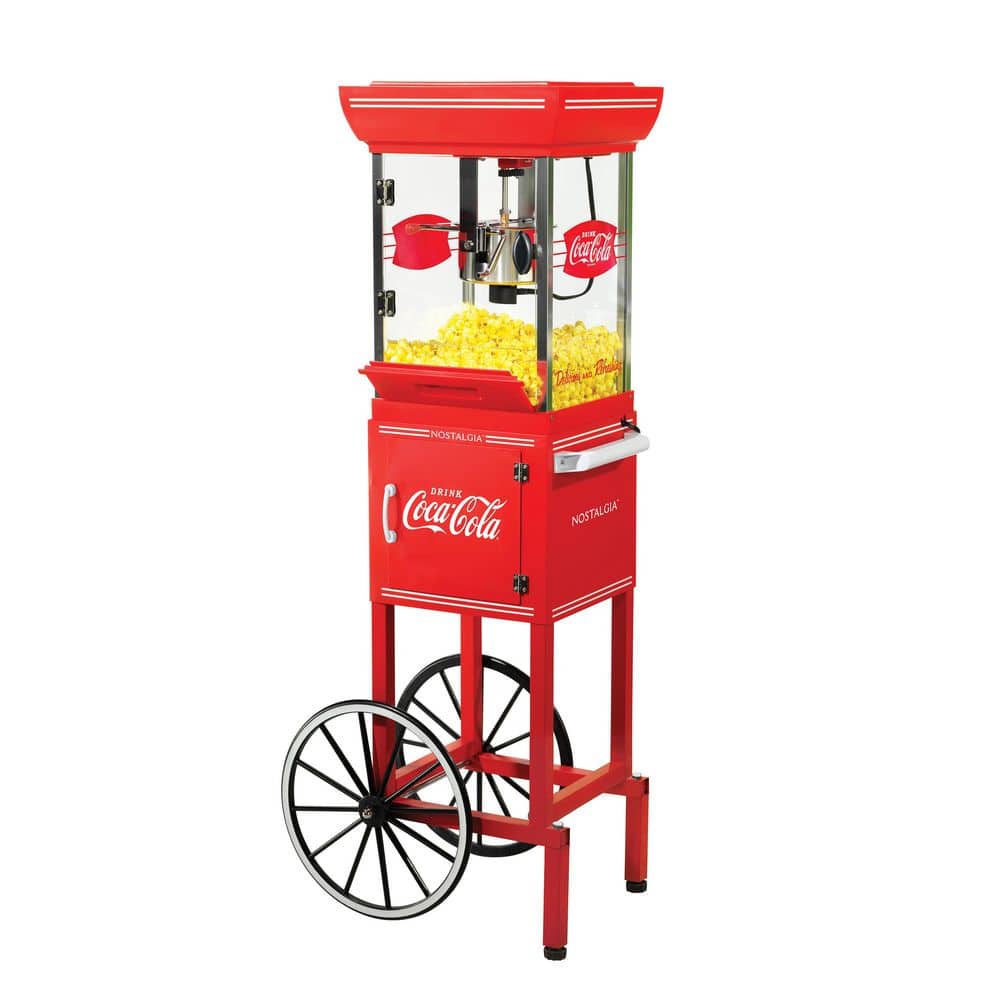 Coca-Cola 2.5-Ounce Popcorn Machine-48 Inches Tall CKKPCRT2548CR - The ...