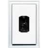 Builders Edge 8.125 in. x 12 in. #001 White Jumbo Electrical Mounting ...