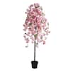 Nearly Natural 5ft. Cherry Blossom Artificial Tree T1701 - The Home Depot
