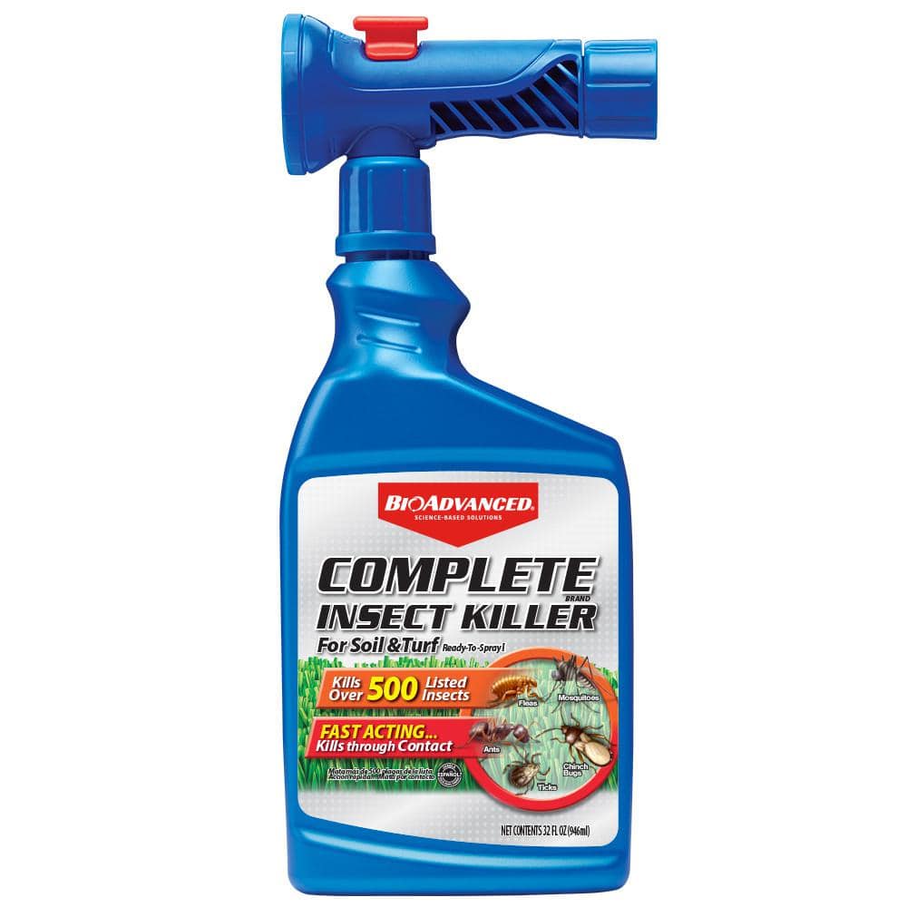 BIOADVANCED 32 oz. Complete Brand Insect Killer for Soil and Turf ...