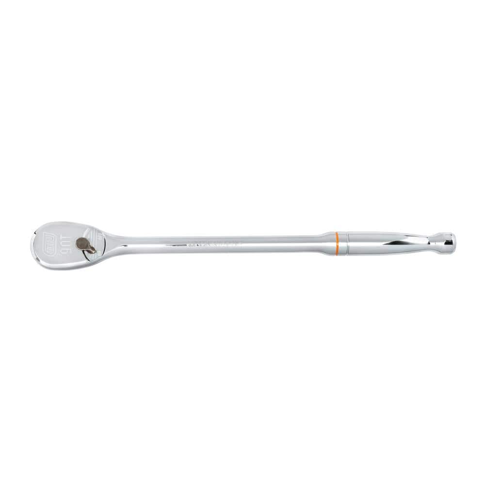 GEARWRENCH 1/2 in. Drive 90-Tooth Long Handle Teardrop Ratchet 81360T ...
