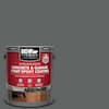 BEHR PREMIUM 1 gal. #BXC-41 Charcoal Self-Priming 1-Part Epoxy Satin ...