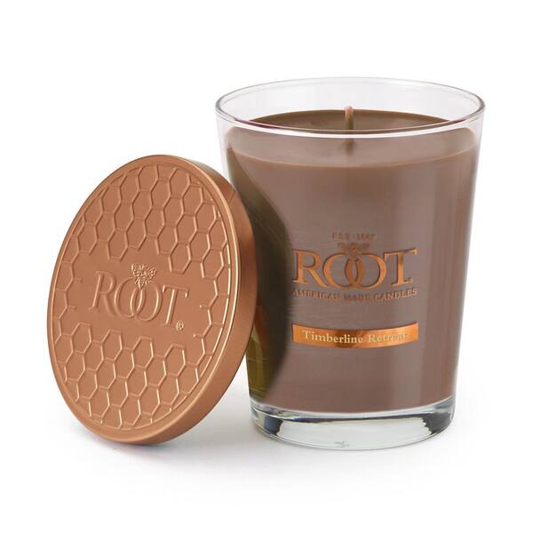 ROOT CANDLES Veriglass Timberland Retreat Brown Scented Jar Candle ...