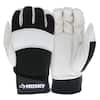 Husky Medium Grain Cowhide Water Resistant Leather Performance Work Glove with Spandex Back ...
