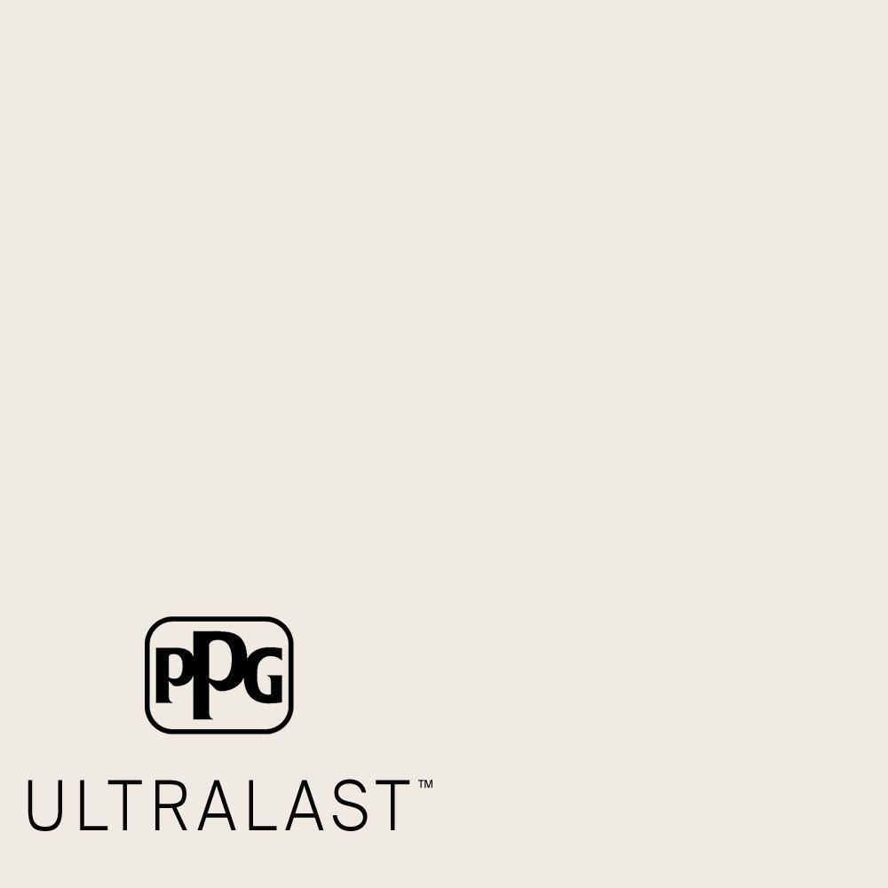 PPG UltraLast 1 gal. PPG1075-1 Linen Ruffle Eggshell Interior Paint and ...