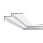 ORAC DECOR 6-1/2 in. x 1-1/8 in. x 78-3/4 in. Primed White Plain ...