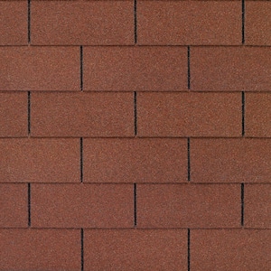 GAF Royal Sovereign Russett Red Algae Resistant 3-Tab Roofing Shingles ...