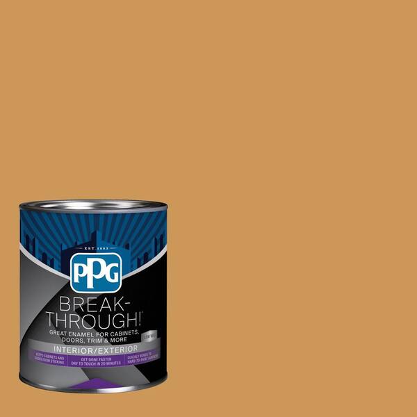 Reviews for Break-Through! 1 qt. PPG16-14 Bran Muffin Semi-Gloss Door ...