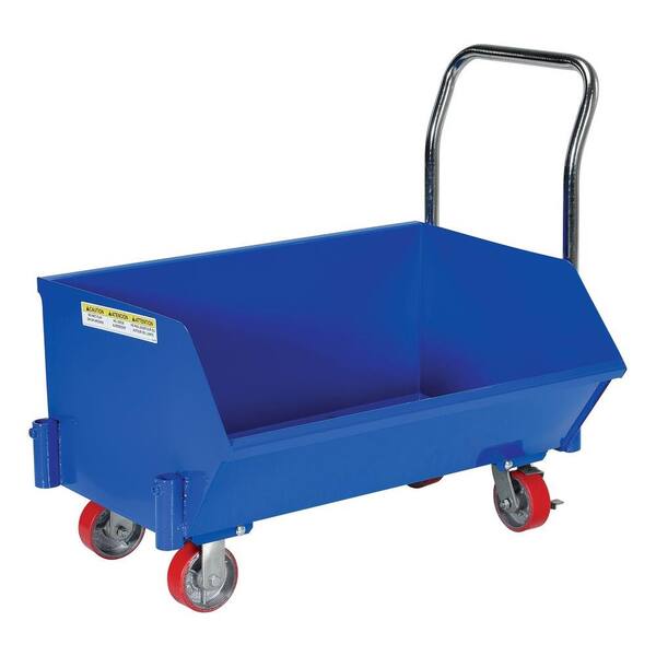 Vestil 1/4 cu. yd. Low Profile Hopper SLPT-24 - The Home Depot
