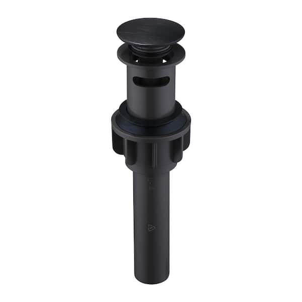 ALEASHA Pop-Up Drain Assembly Stopper with Overflow in Oil Rubbed ...