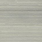 Kenneth James Lucena Grey Grasscloth Grey Wallpaper Sample-2732 ...