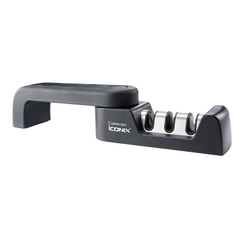 Cuisine::pro ICONIX Ceramic Manual 3-Stage Knife Sharpener 1034488 ...