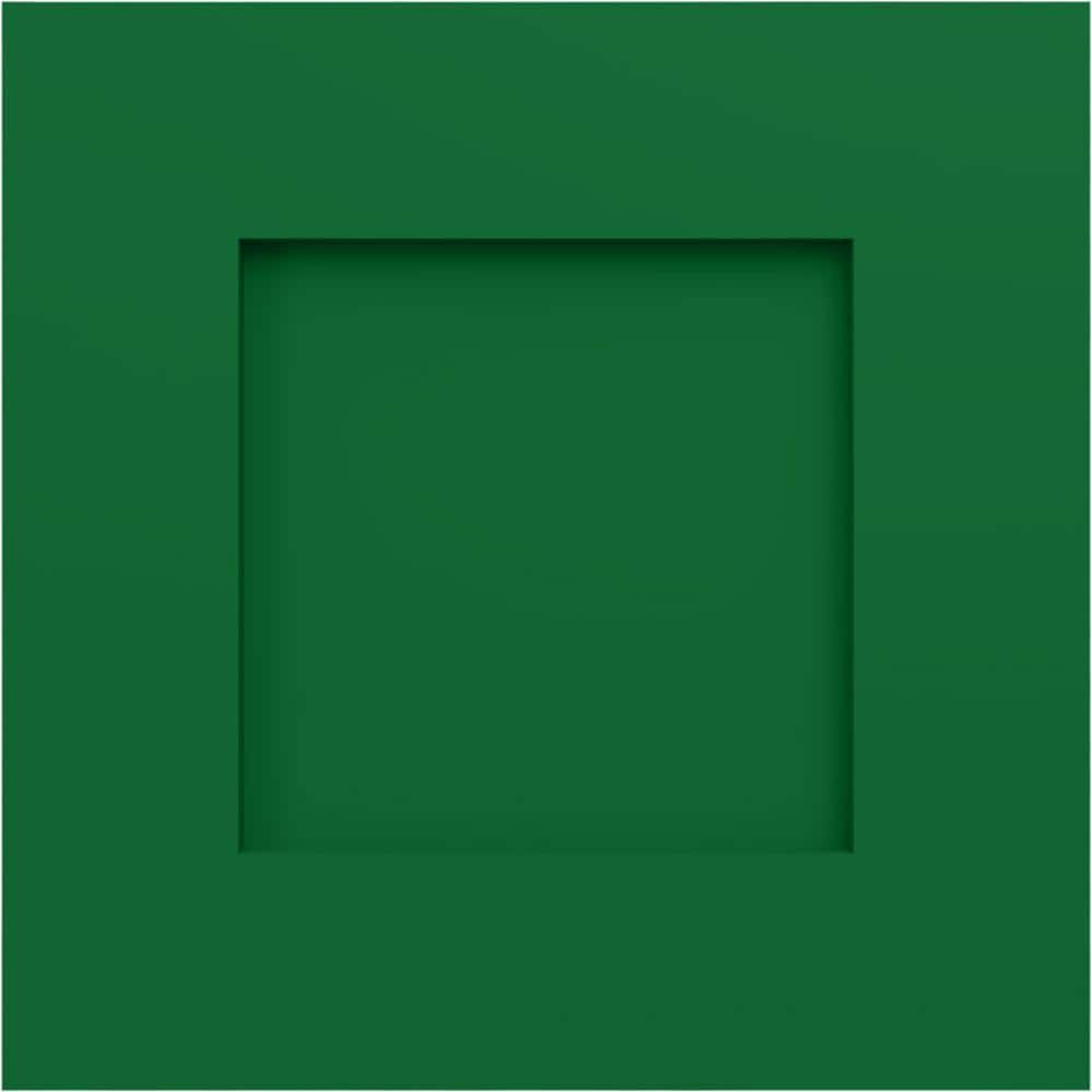 Ekena Millwork 12-in W x 12-in H True Fit PVC Flat Panel Shutters ...