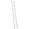 Werner 12 ft. Aluminum D-Rung Straight Ladder with 300 lb. Load ...