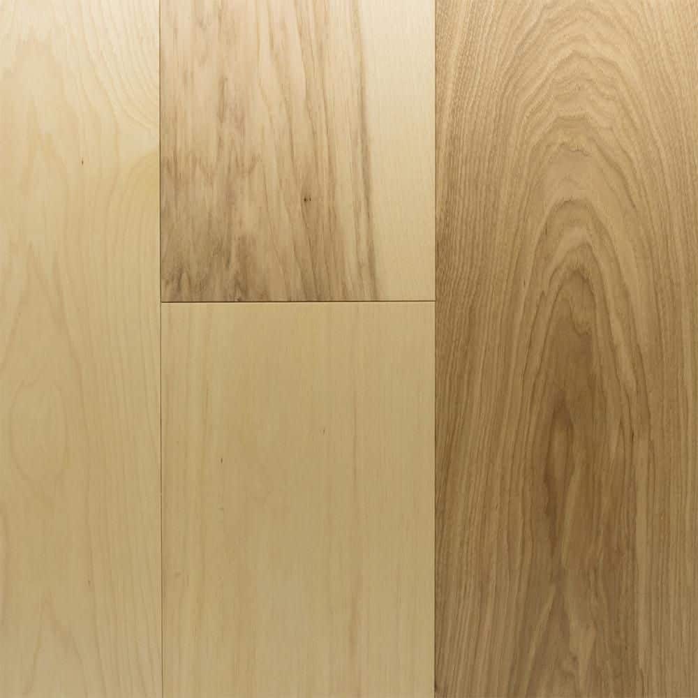 Blue Ridge Natural Hickory 1/2 in. T x 7.65 in. W Tongue and Groove ...