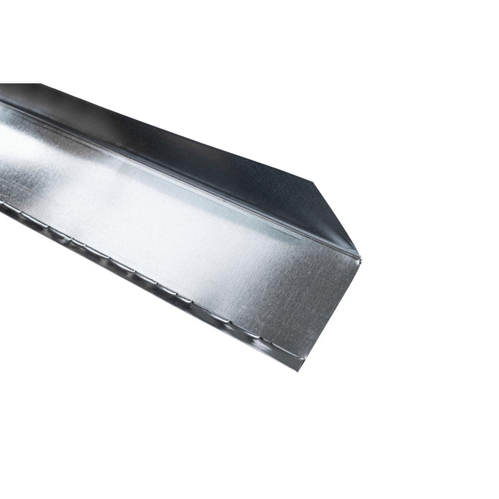 Gibraltar Building Products 4 in. x 4 in. x 10 ft. Galvanized Steel 90 ...