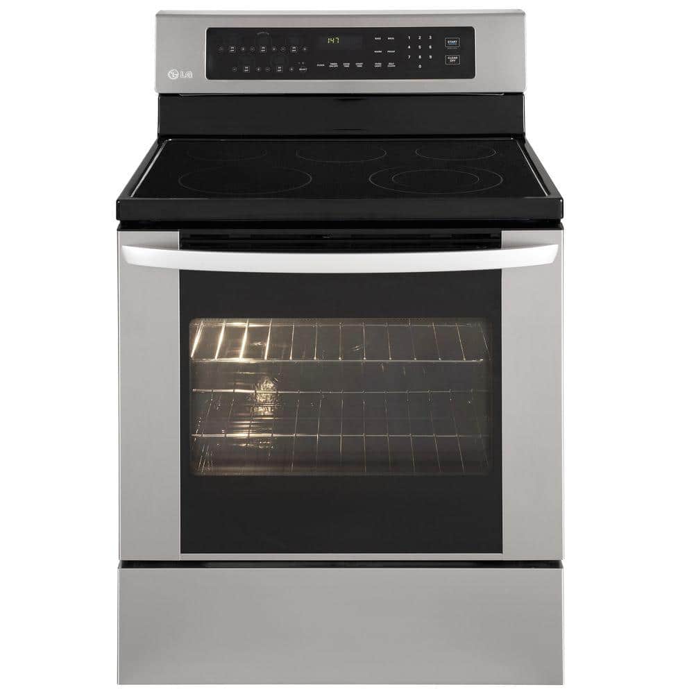 Reviews for LG 30 in. Self-Cleaning Freestanding Electric Range in ...