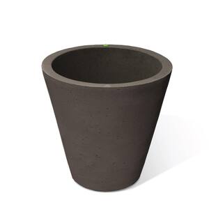 Algreen Manhattan 40 in. x 20 in. x 18 in. Brownstone Plastic Planter ...