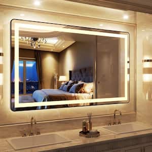 QuivaraView 24 in. W x 32 in. H Rectangular Aluminum Micro-arc Framed ...