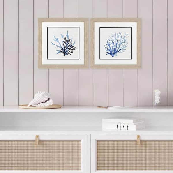 Paragon Allen 2 Piece Framed Giclee Coastal Art Print 19 in. x 19 in ...