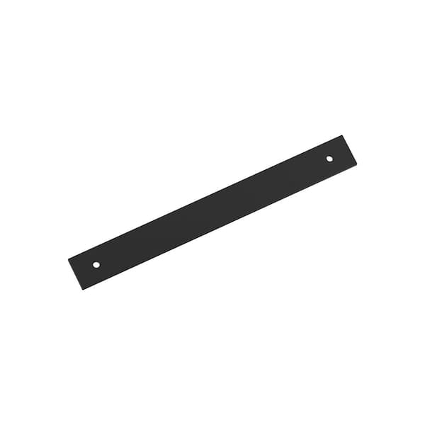 Amerock Ladera 7-9/16 in. Center-to-Center Rectangle Matte Black Pull ...