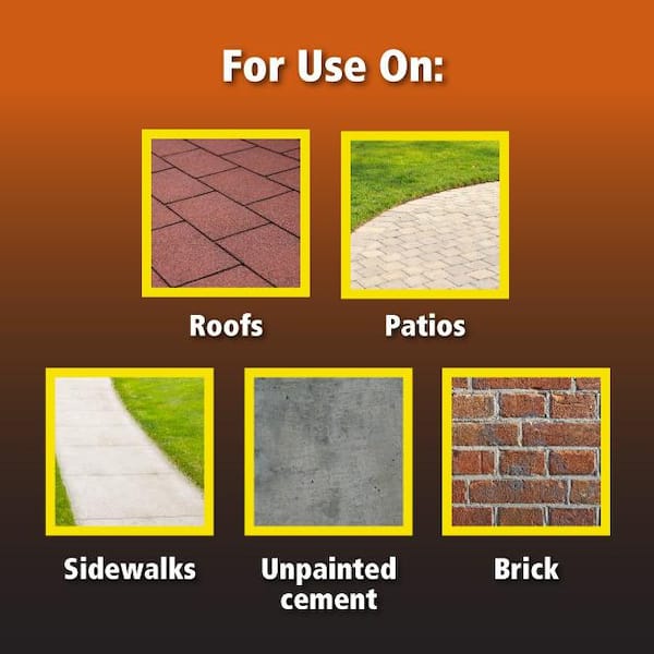 Moss Out! 6 lb. 6,000 sq. ft. Roof and Walkway Moss Killer Granules ...