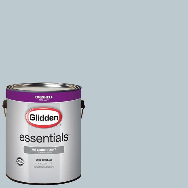 Glidden Essentials 1 gal. #HDGCN32 Mild Wind Blue Eggshell Interior ...