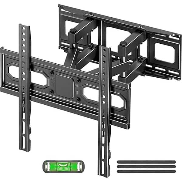 PERLESMITH Full Motion TV Wall Mount for 32-75 in. TVs, Heavy-Duty Swivel Mount with Tilt ...