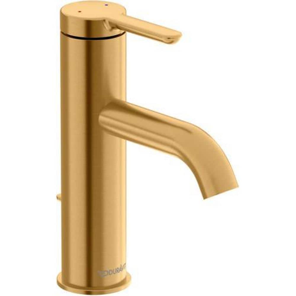 Duravit 1-Single Handle Single Hole Bathroom Faucet with Deck Plate ...