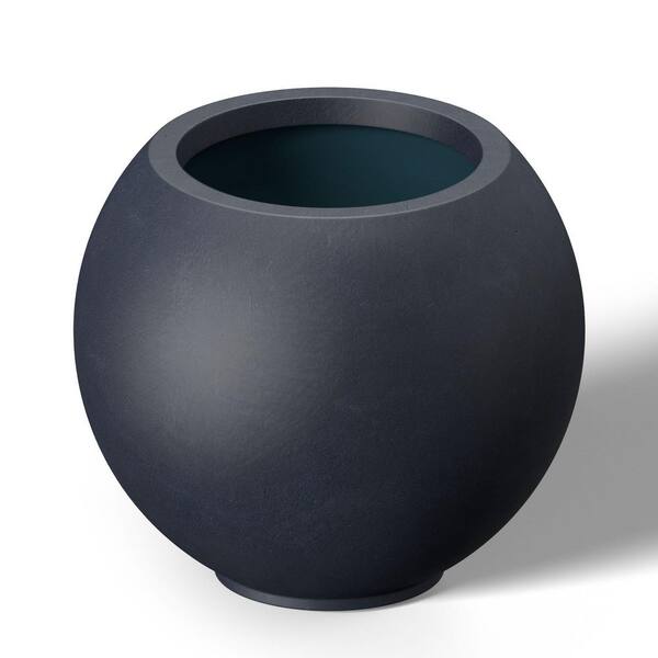 DurX-litecrete Enhanced Interior 19.5 in. x 9.5 in. Navy blue Round ...