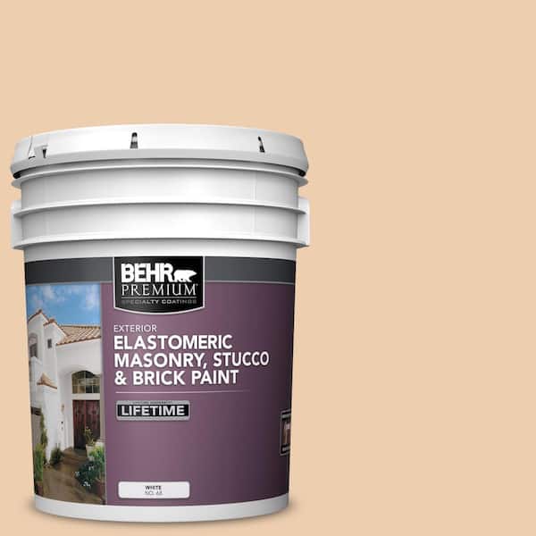 BEHR PREMIUM 5 gal. #S270-2 Chai Elastomeric Masonry, Stucco and Brick ...