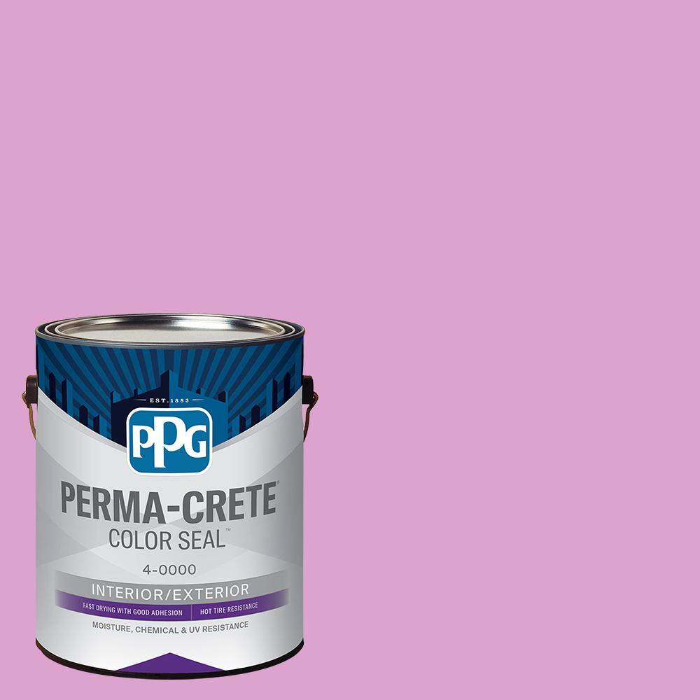Reviews for Perma-Crete Color Seal 1 gal. PPG1252-5 Chateau Rose Satin ...