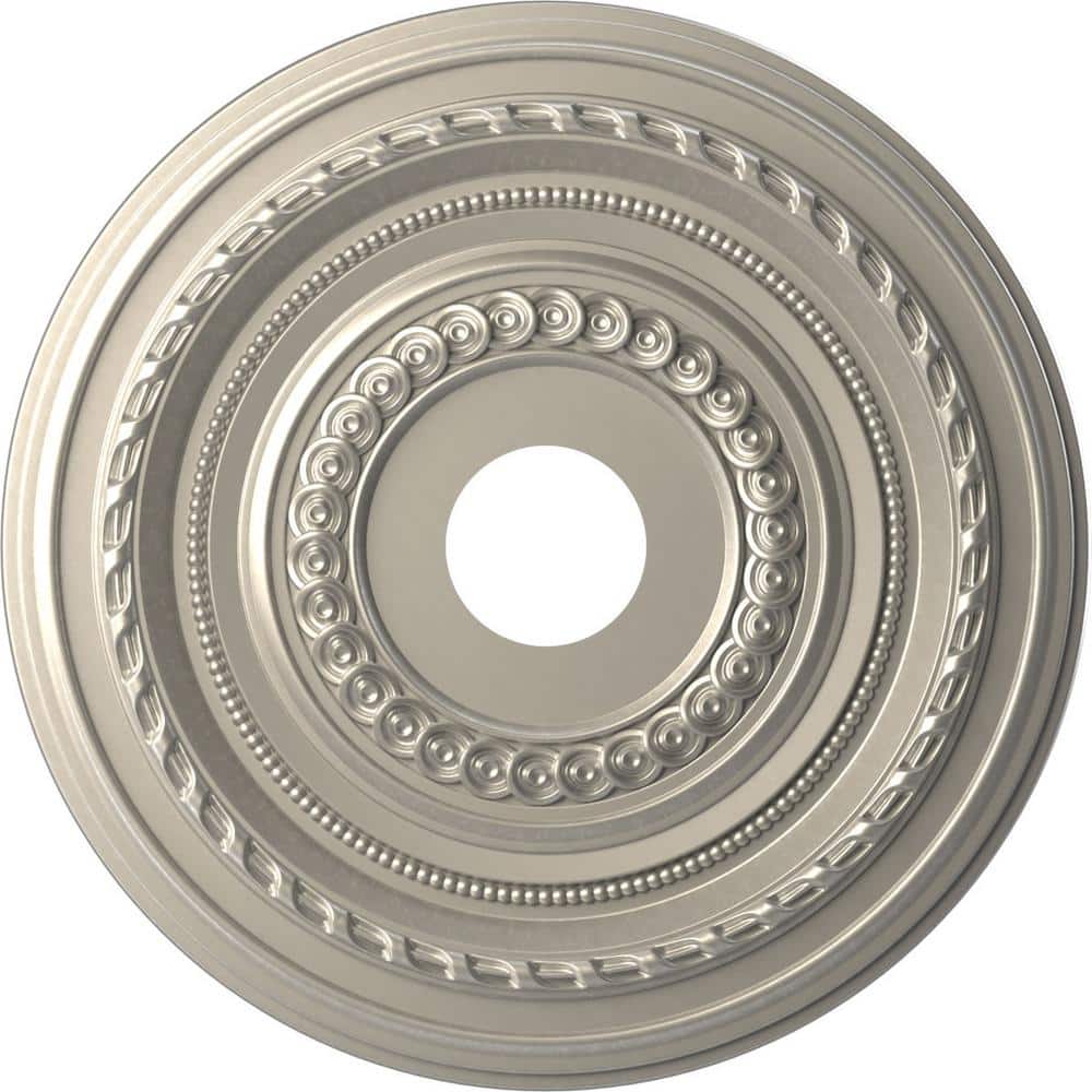 Ekena Millwork 1 in. x 19 in. O.D. x 3-1/2 in. I.D. P PVC Ceiling ...