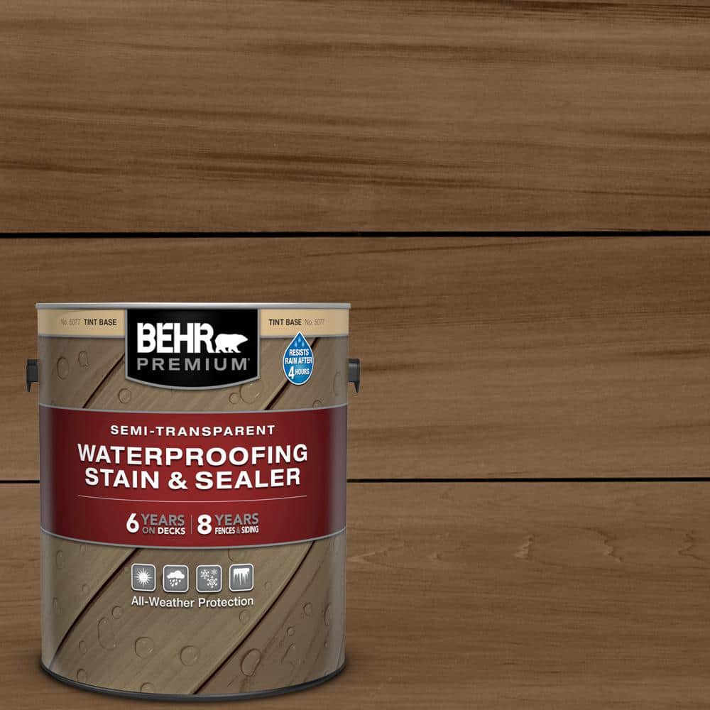 Behr Premium 1 Gal St 141 Tugboat Semi Transparent Waterproofing