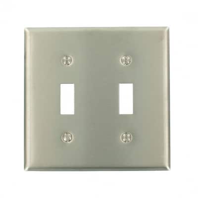Stainless Steel - Light Switch Plates - Wall Plates - The Home Depot
