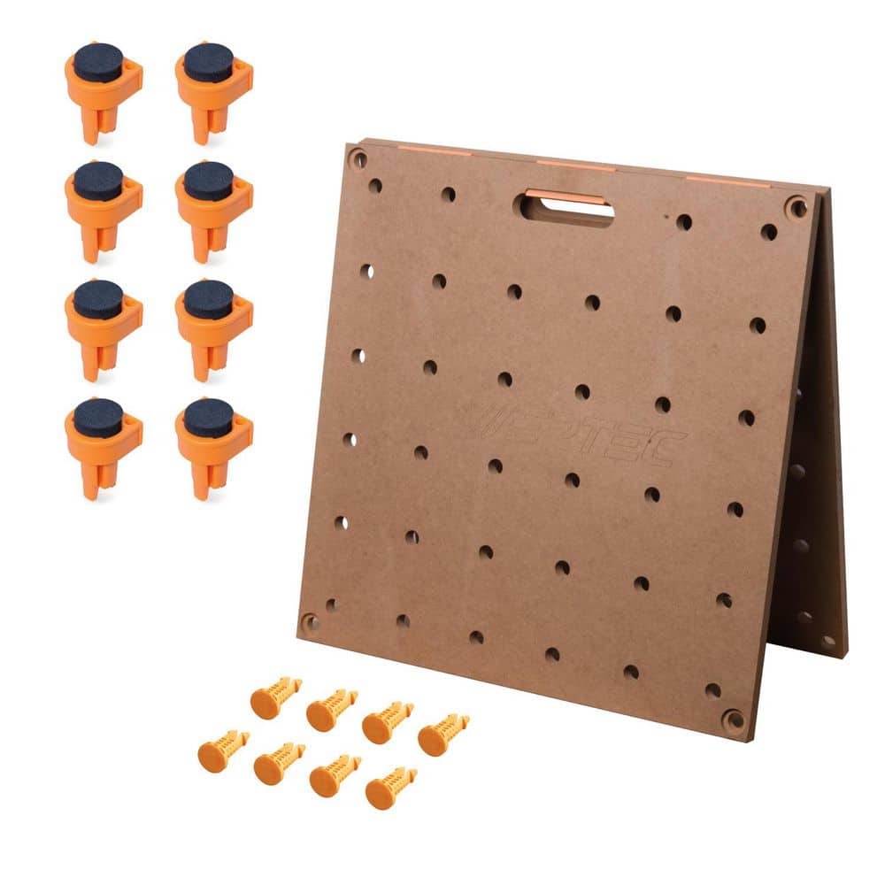 ‎POWERTEC Arachni Flex 24 in. x 48 in. Foldable Workbench Tabletop with ...