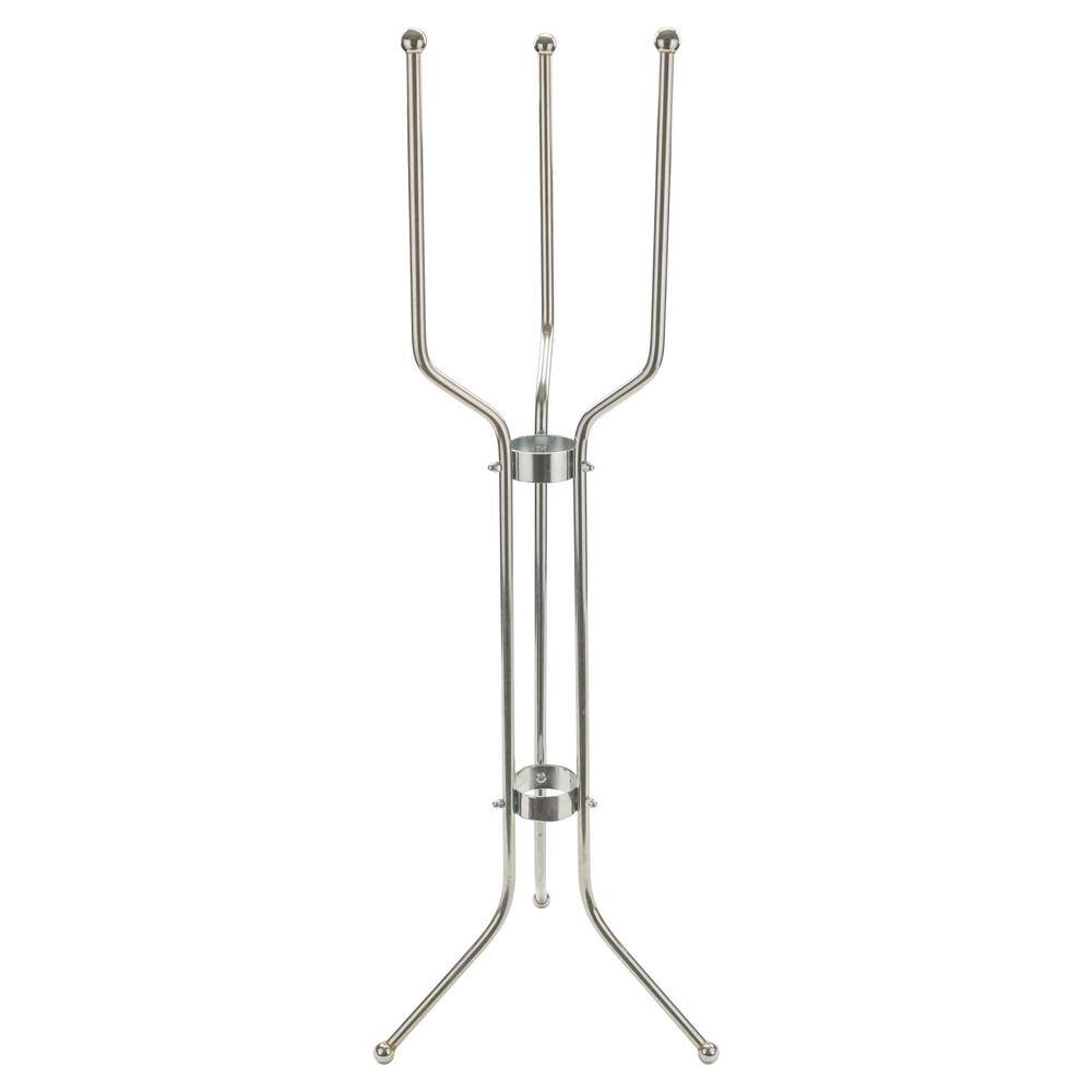 Winco 1-Bottle Stainless Steel Wine Bucket Stand WB-8S - The Home Depot