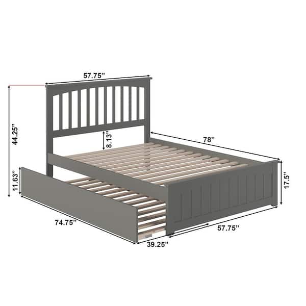 Mission style trundle bed store