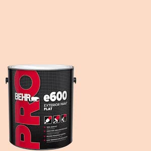 BEHR PRO 5 gal. #250C-2 Sugared Peach Low Luster Exterior Paint PR62005 ...
