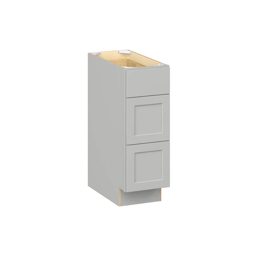 J COLLECTION Emerson Whisper Gray Base 3 drawer Ready to Assemble ...