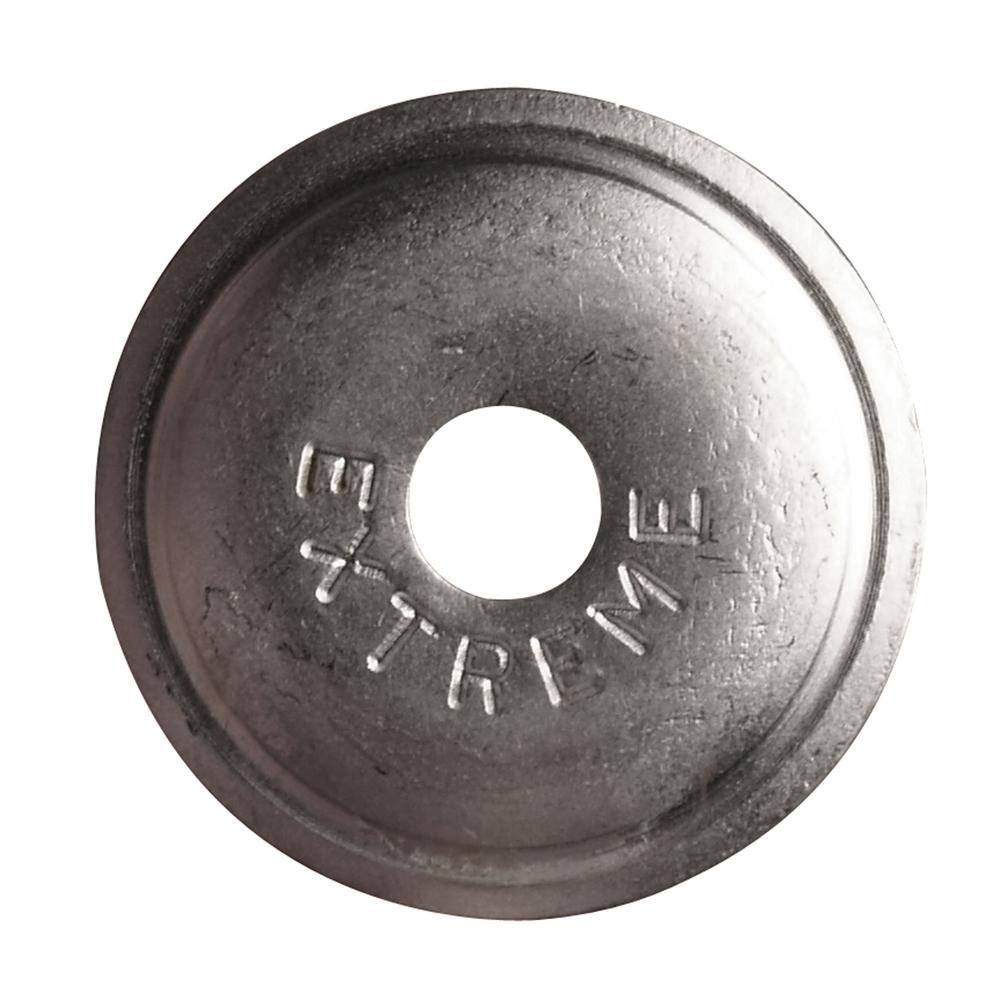 Extreme Max Round Aluminum Backers - Natural (Pack of 1000) 5900.1133 ...