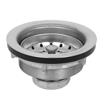 Dearborn Brass 1-1/2 in. x 12 in. Chrome-Plated Brass Double Threaded ...