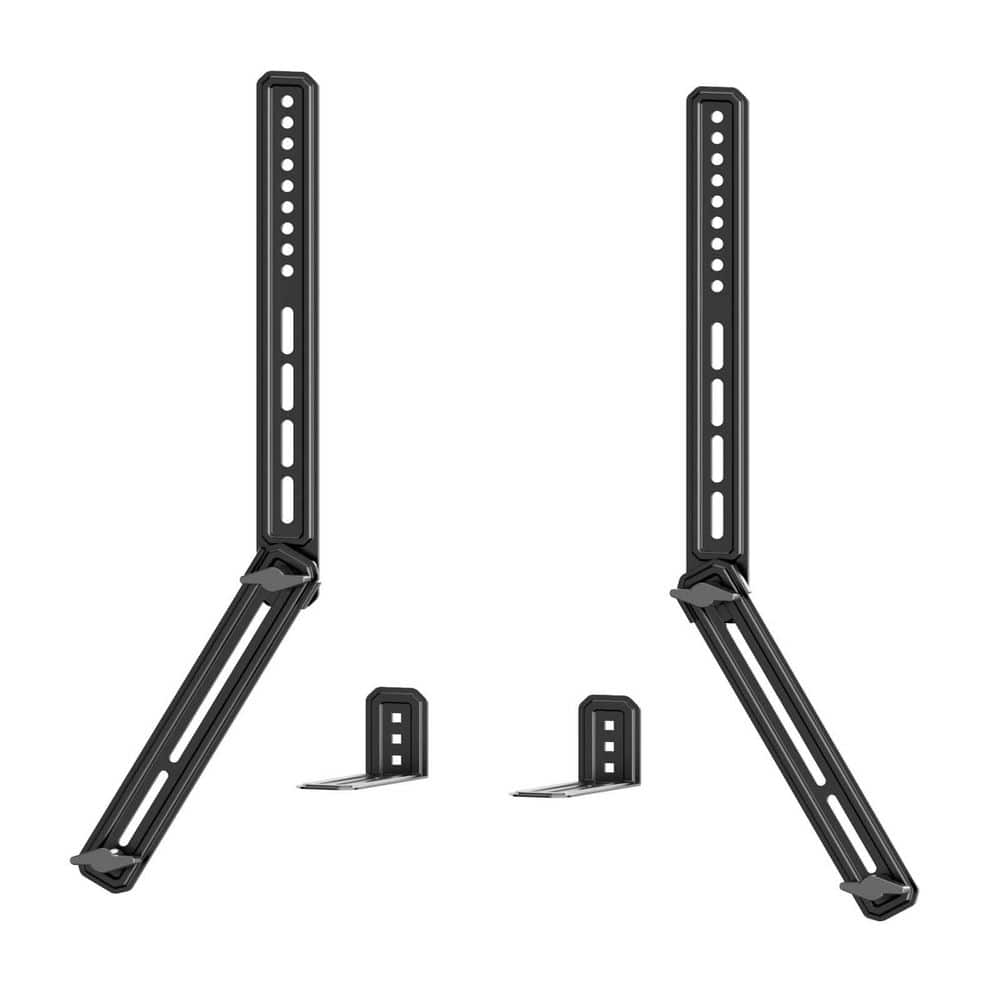 PERLESMITH Universal Soundbar Mount for TVs 13"-80" screens, Adjustable ...