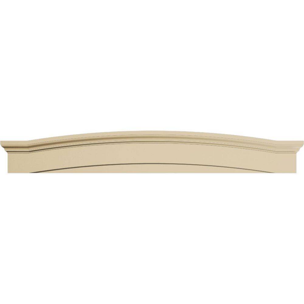 Ekena Millwork 72-in. W x 10-1/2-in. H x 2-3/4-in. P Eyebrow Signature ...