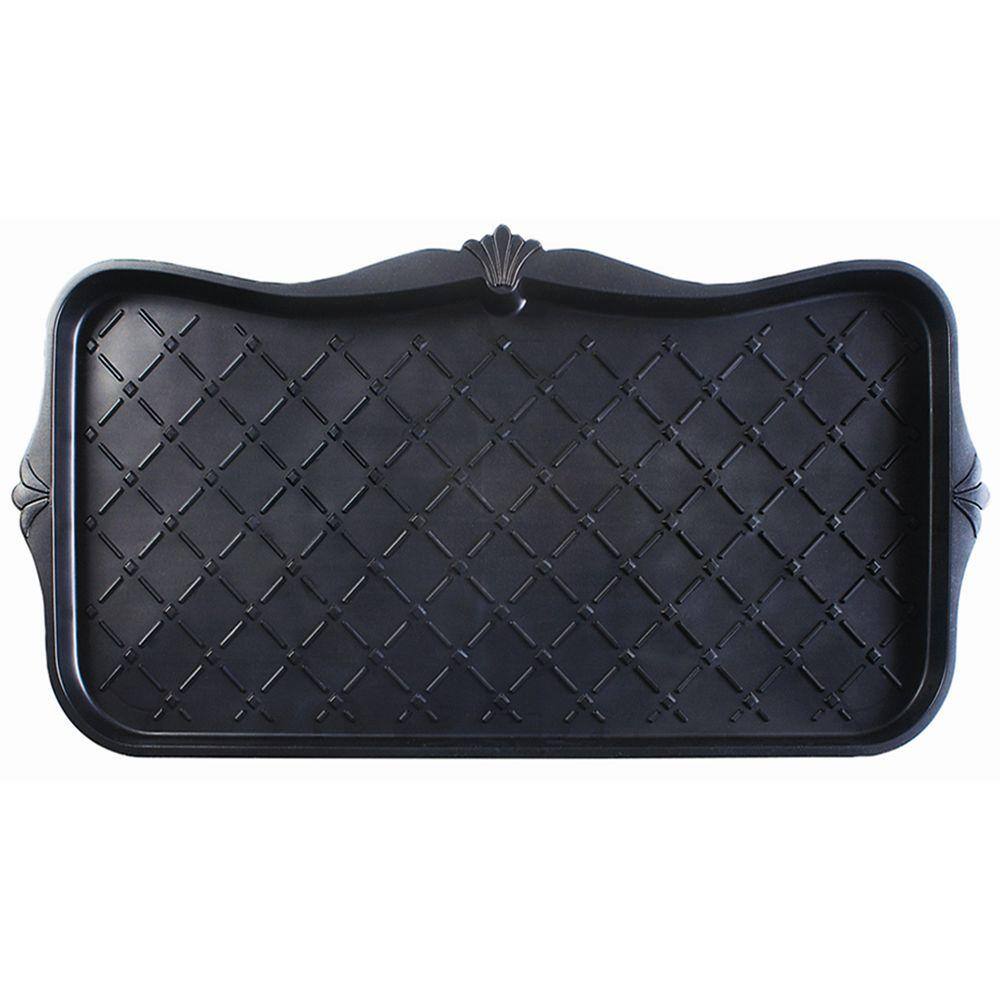 Multy Home Majestic Black 15 in. x 30 in. Boot Tray MT1002298 - The ...