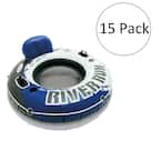 Intex River Run 1 Inflatable Floating Tube Raft for Lake, Pool (12-Pack ...
