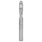 Yonico Spiral Flush Trim 1/4 in. Dia 1/4 in. Shank Solid Carbide Router ...
